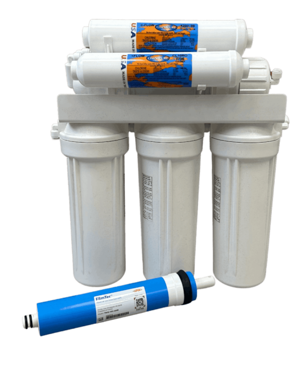 אוסמוזה הפוכה - מי בראשית מערכת איכותית תוצרת USA של Omnipure